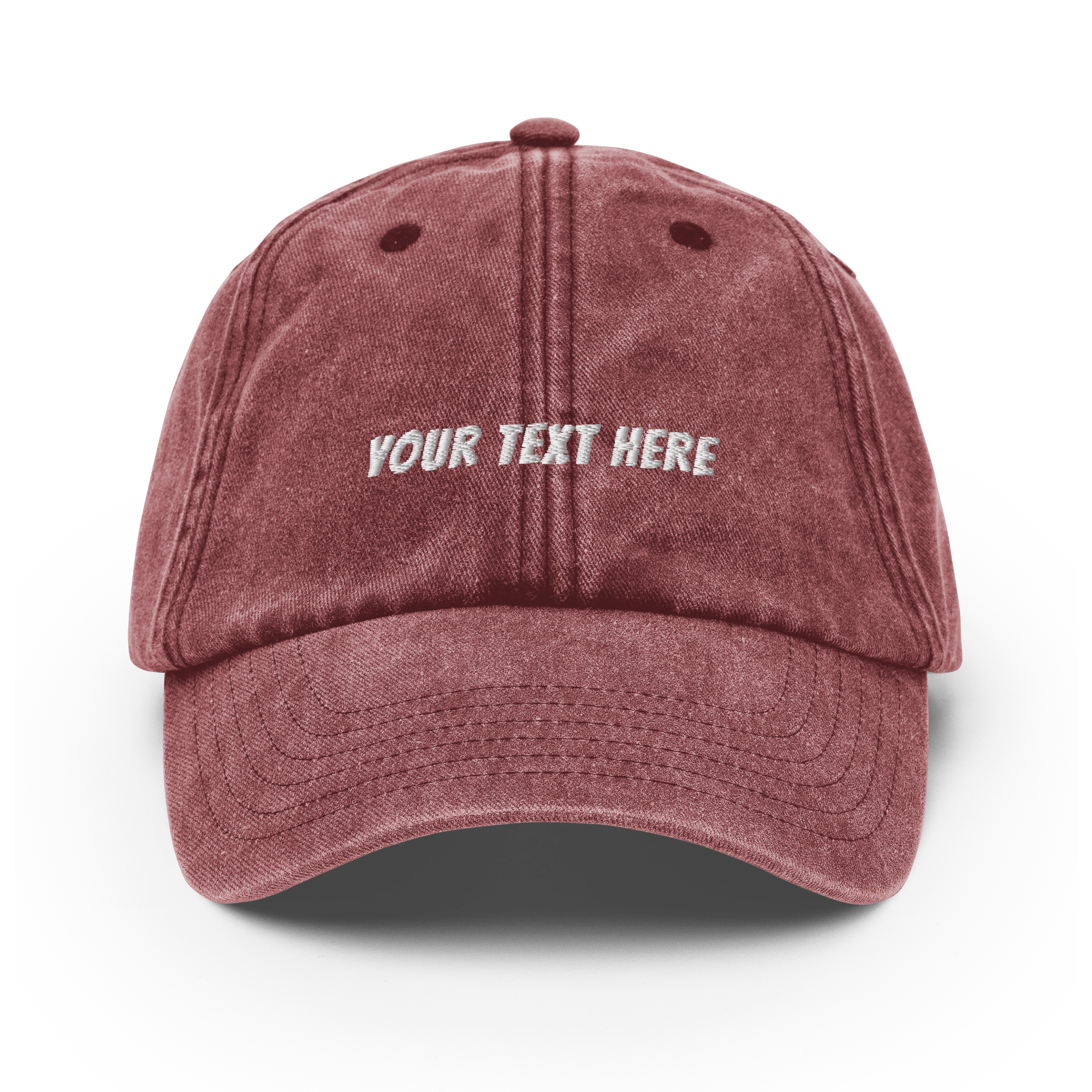 Design Your own Vintage Hat in our Banger Font – Just Another Cap Store
