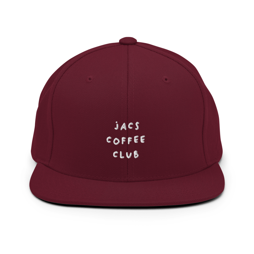 JACS Coffee Club Snapback | Just Another Cap Store